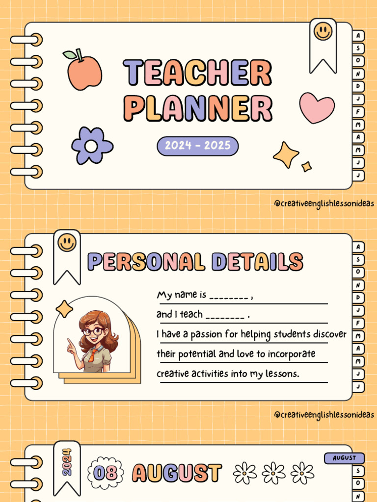Teacher Planner | PDF