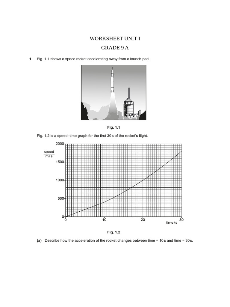 Worksheet Unit I Grade 9 Pdf