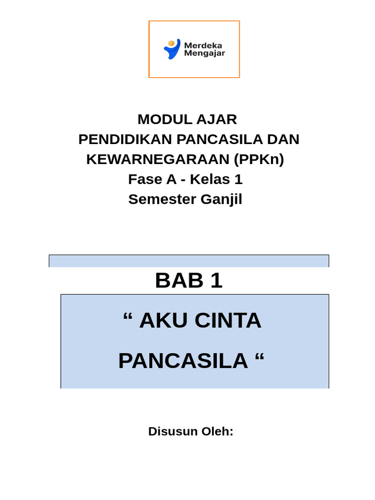 Modul Ajar Kelas 1 Ida Suswita Pdf