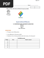 A-Level Biology Scenario Questions | PDF | Tissue (Biology) | Heart