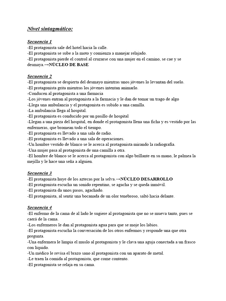 Análisis - La Noche Boca Arriba - (Julio Cortazar) | PDF