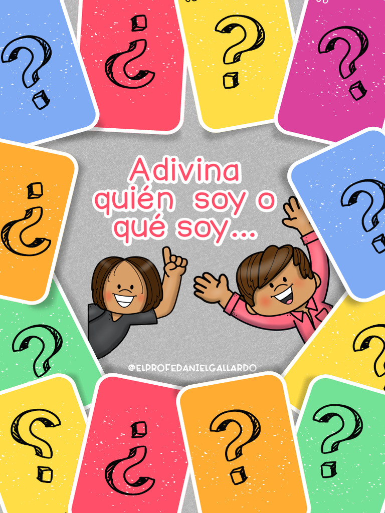 Adivina quién soy o qué soy....pdf | PDF
