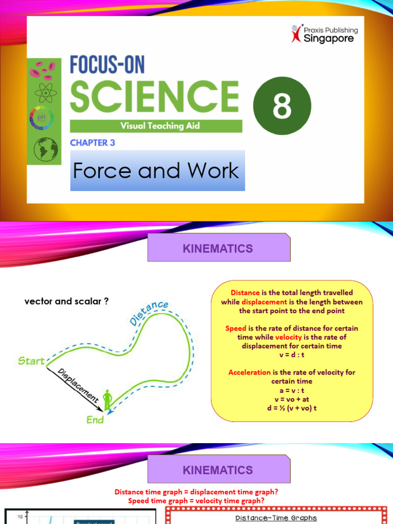 PPT Force and Work.pptx (1) | PDF | Velocity | Kinematics