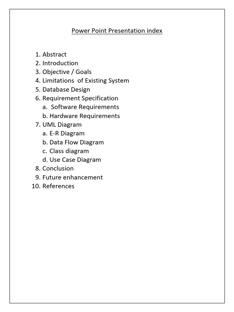 PowerPoint Presentation Structure Guide | PDF