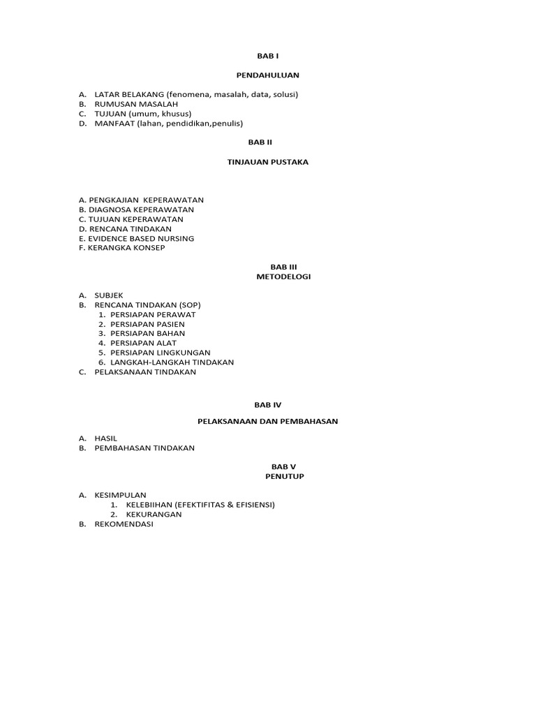 Contoh Mini Riset | PDF