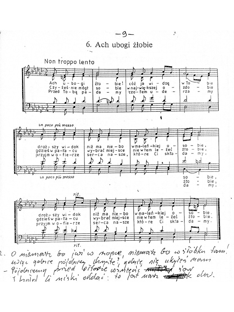 Ach Ubogi Żłobie | PDF