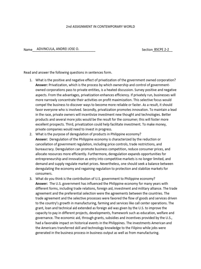 Effects of Privatization and Deregulation | PDF | Privatization | Aids