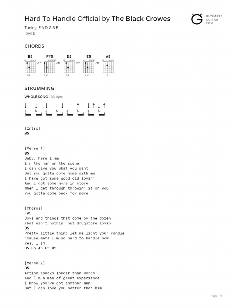 Hard To Handle Official | PDF
