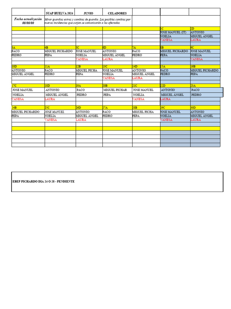 Junio 2024 Celadores-1 | PDF