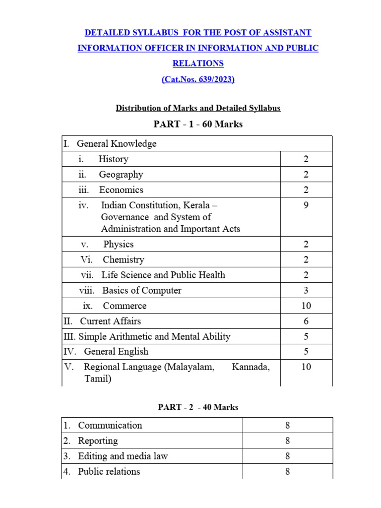 Syllabus Assistant Information Officer | PDF | Force | Computer Network
