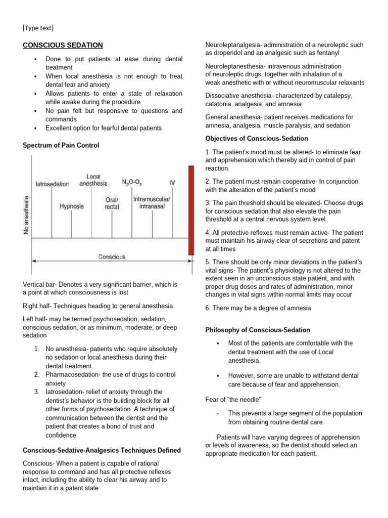 Conscious Sedation Report | PDF | Opioid | Anesthesia