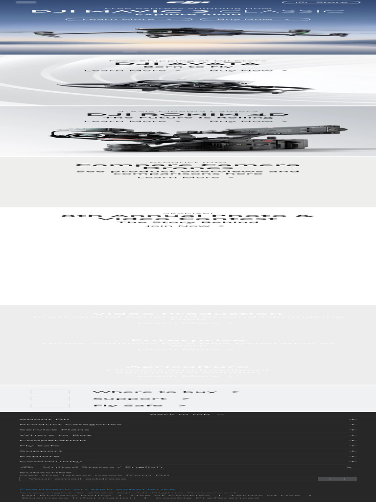 DJI - Official Website | PDF