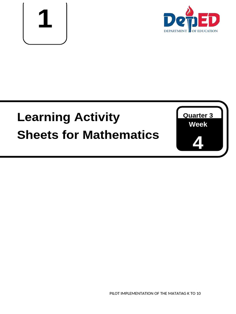 WS Math-1 Q3 Week-4 v.2 | PDF