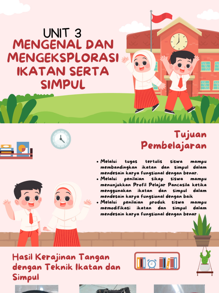 Unit 3 - Mengenal Dan Mengeksplorasi Ikatan Serta Simpul | PDF