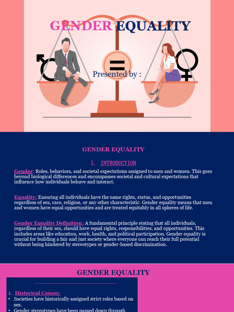 Gender Equality.point | PDF | Gender Equality | Gender Studies