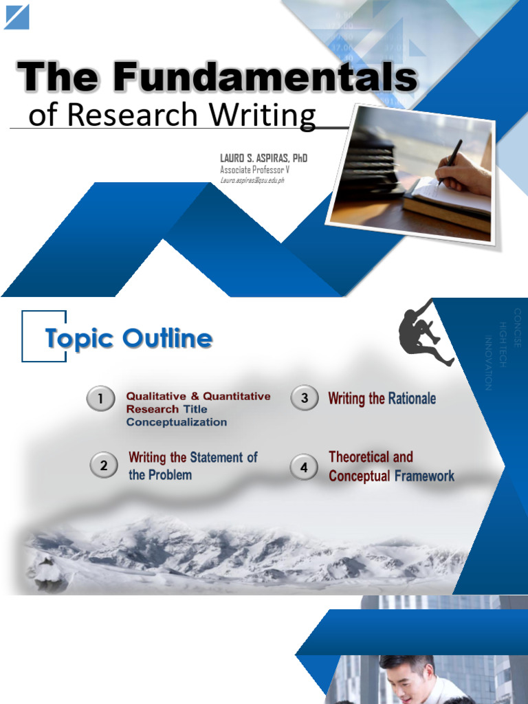 Basic of Research Writing | PDF | Quantitative Research | Theory