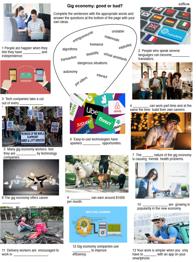 Pros and Cons of the Gig Economy | PDF