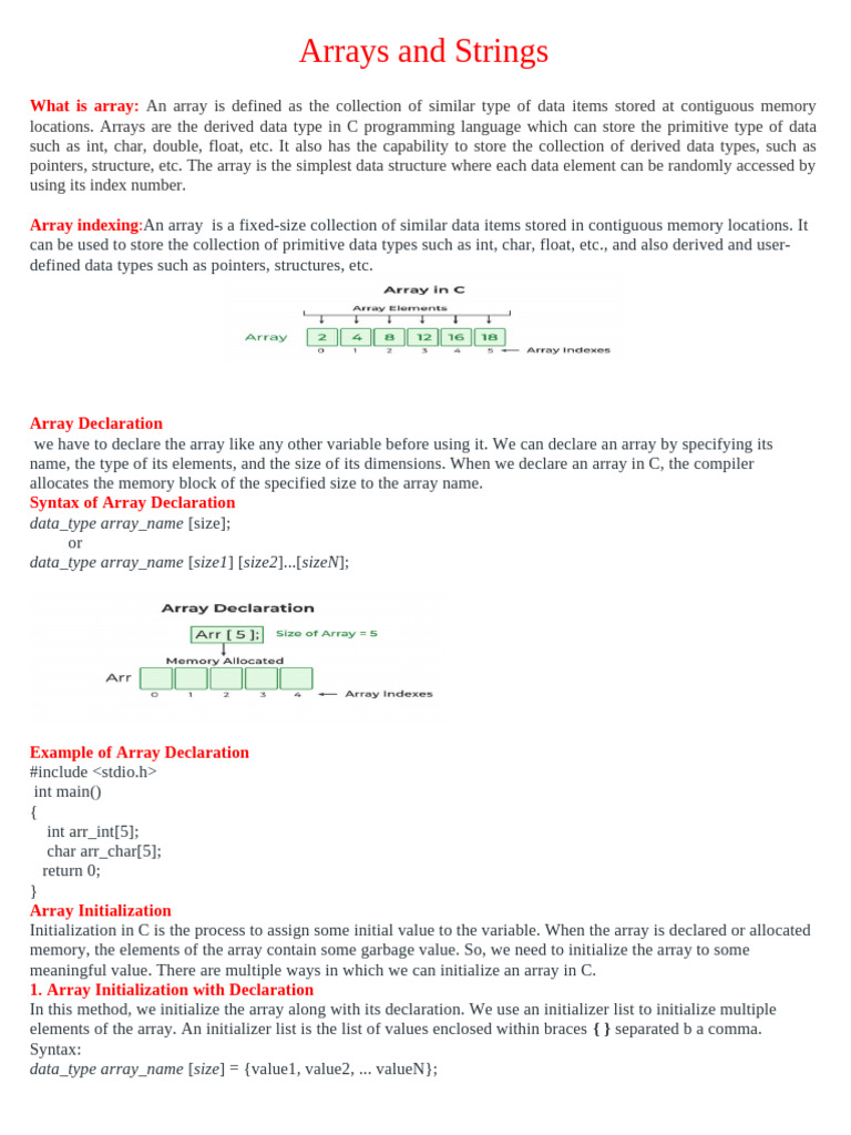 IP UNIT-III-1 | PDF | Pointer (Computer Programming) | Data Type