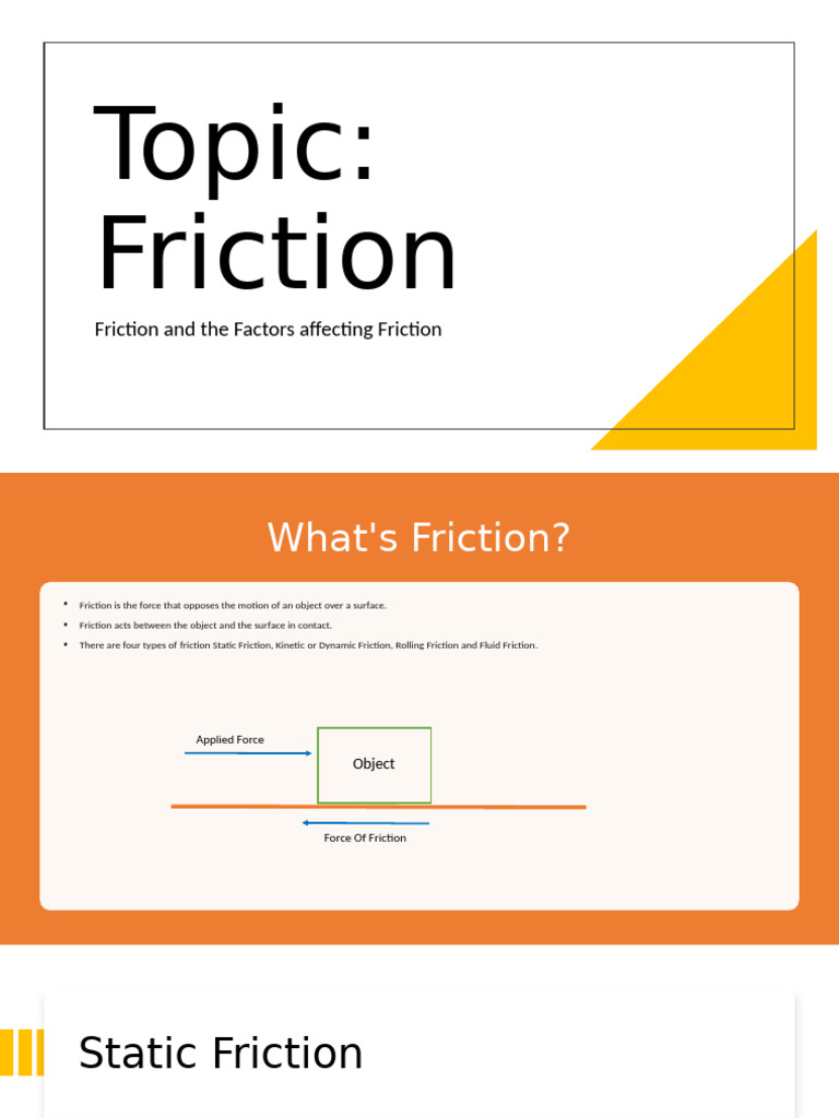 Physics Activity | PDF | Friction | Force