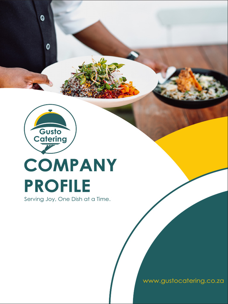 Gusto Catering: Exceptional Event Experiences | PDF | Menu | Sustainability