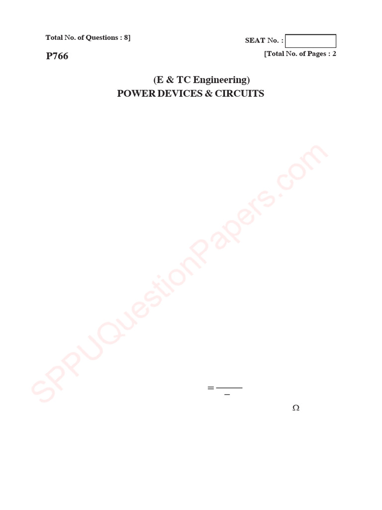 Be Electronics and Telecommunication Engineering Semester 6 2022 May ...