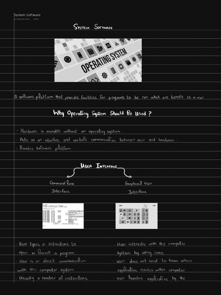 system software dark mode cs 9618 | PDF