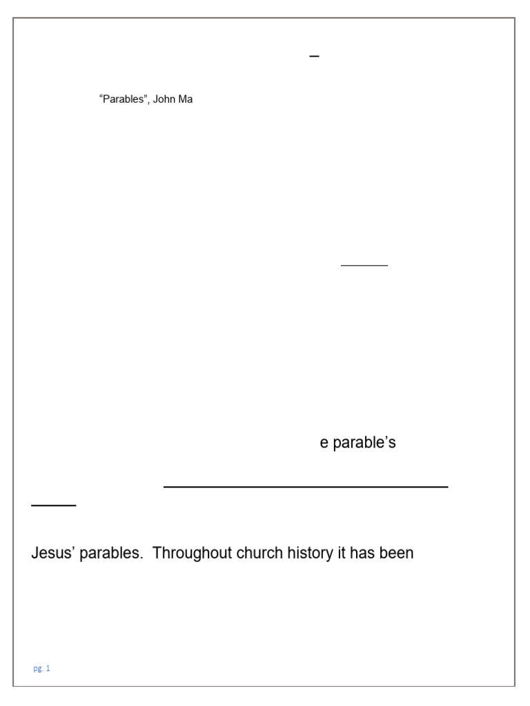 Parable of The Good Samaritan Luke 10 - 25 - 371591 | PDF | Jesus ...