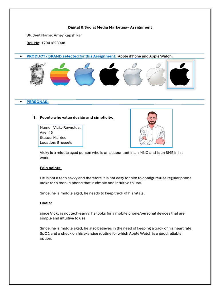 Brand - Apple - Digital and Social Media Marketing Assignment | PDF ...