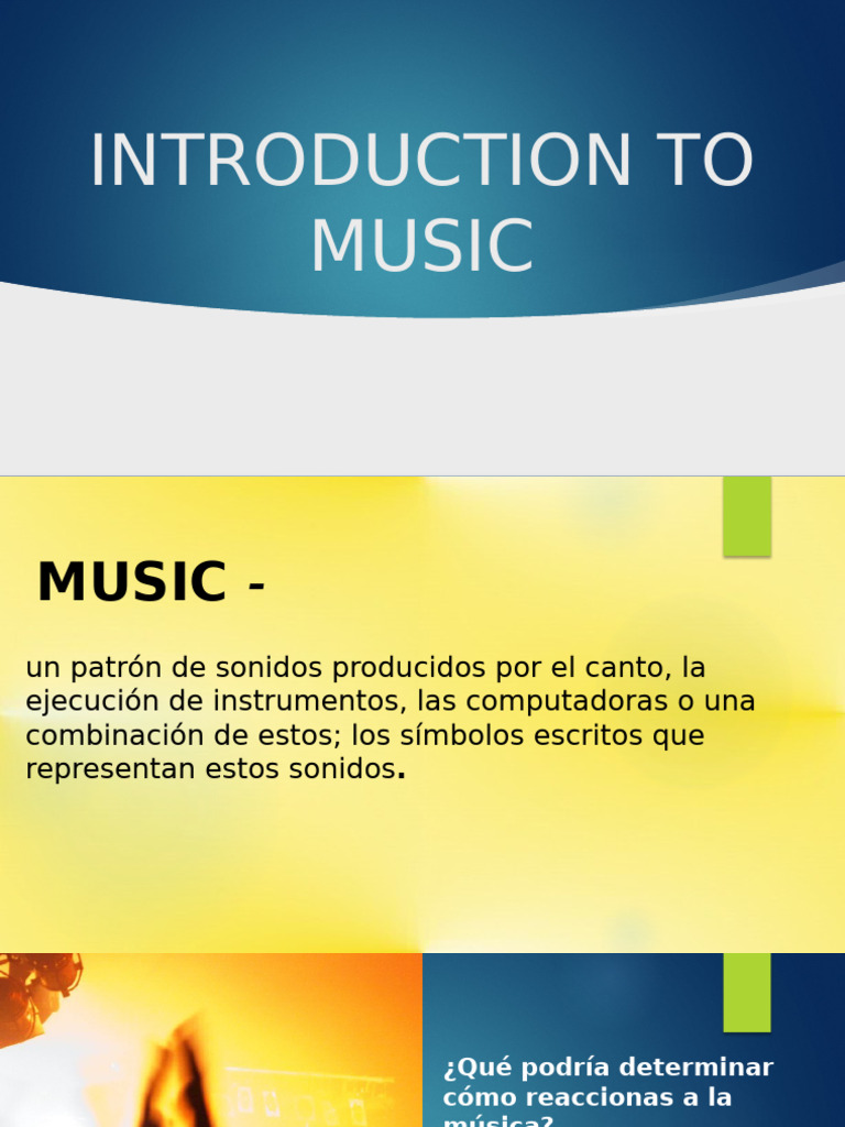 PowerPoint de Aprendizaje Independiente - Español | PDF | Canciones ...