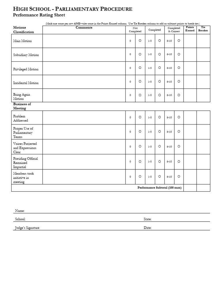 Parli Pro | PDF | Political Law | Parliamentary Procedure