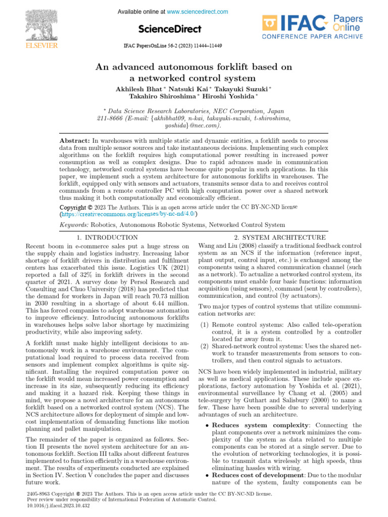 1 s2.0 S2405896323007991 Main | PDF | Computing | Computer Science