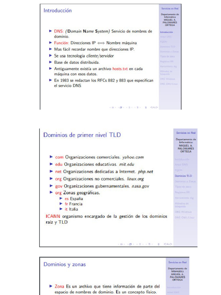 Tema DNS Redes | PDF