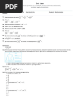 Class 8 Exponents & Powers Worksheet | PDF