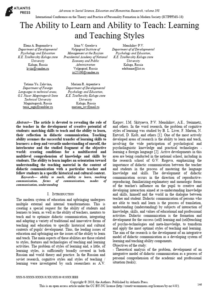Articol Alexandra | PDF | Learning | Knowledge