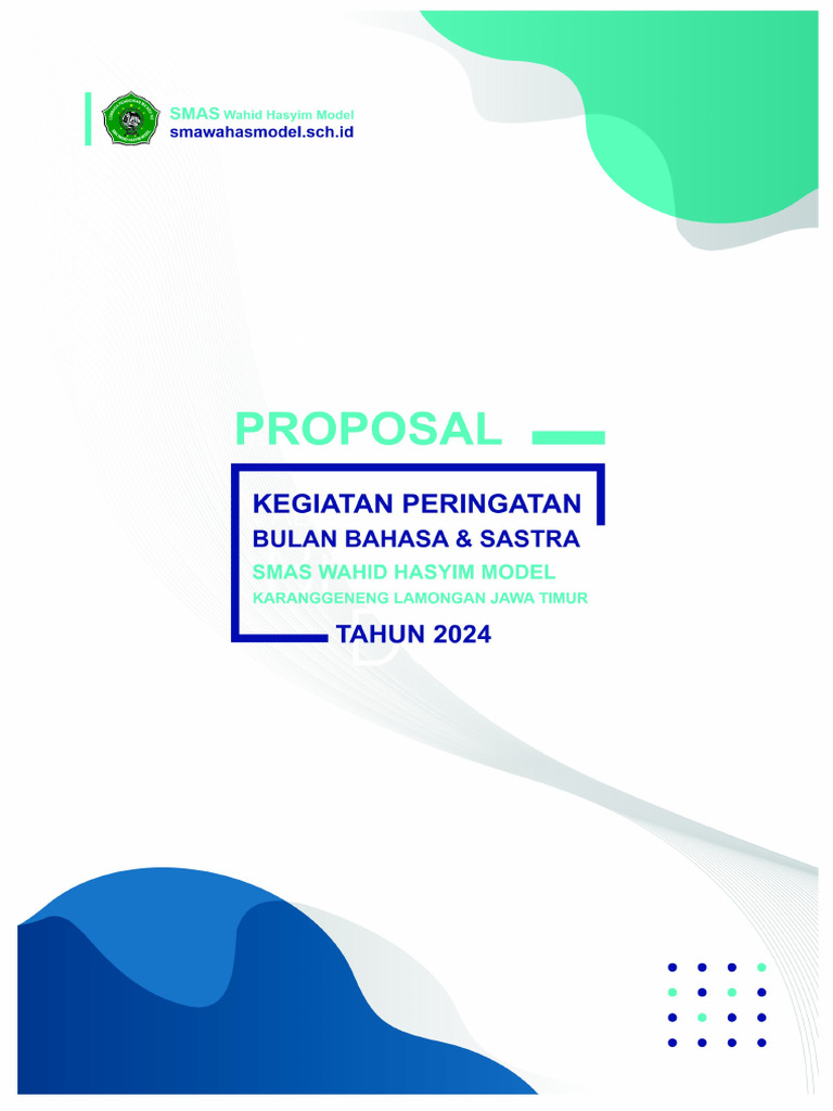 PROPOSAL Bulan Bahasa 2024 | PDF