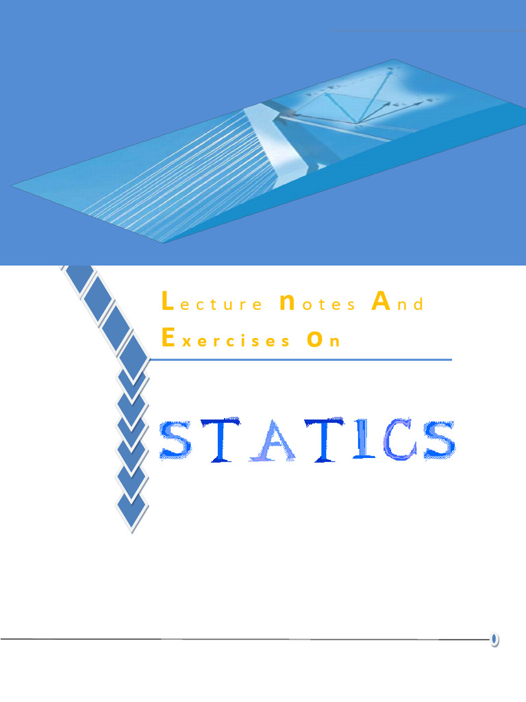 Statics Lecture Notes - C2-C2 | PDF | Euclidean Vector | Mass