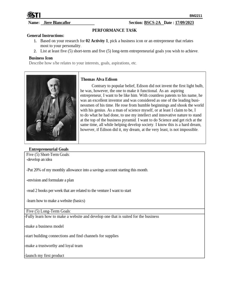 02 Performance Task 1 Blancaflor Jiere l | PDF 02 Performance Task 1 Blancaflor Jiere l | PDF