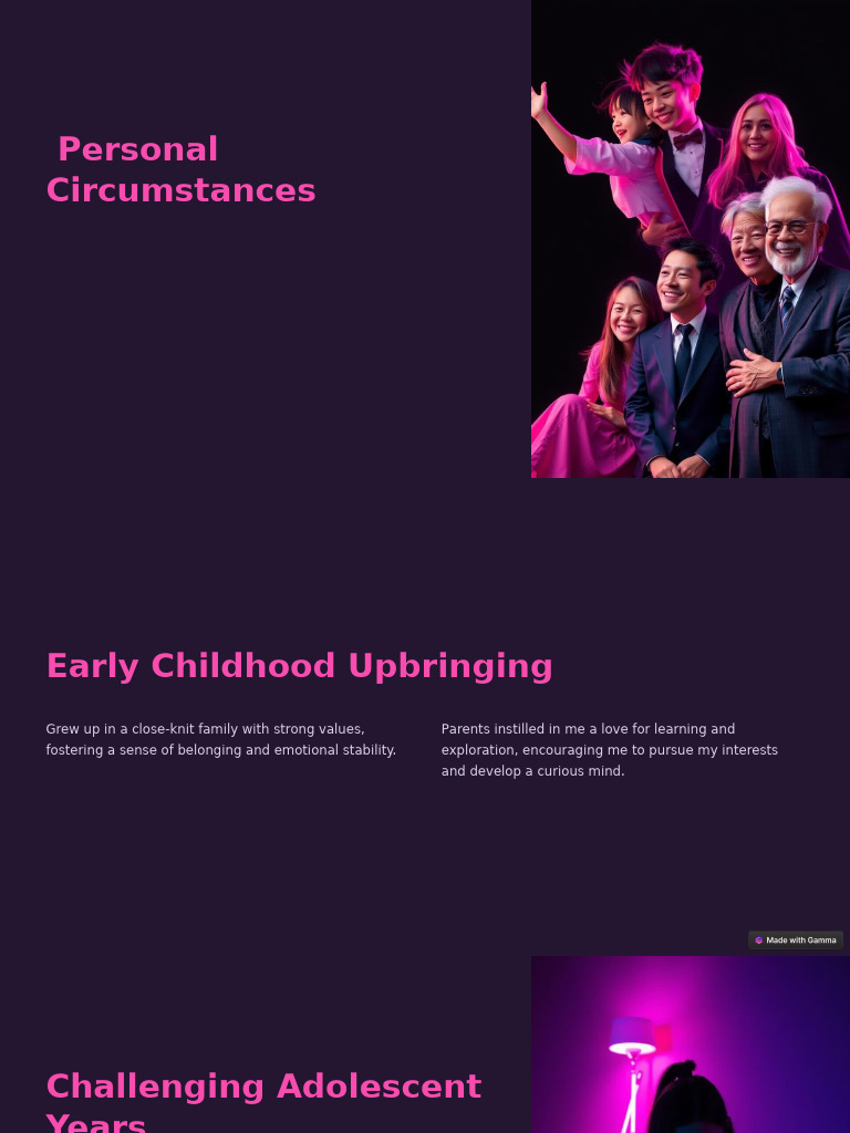 Personal Circumstances | PDF | Adolescence | Psychological Resilience
