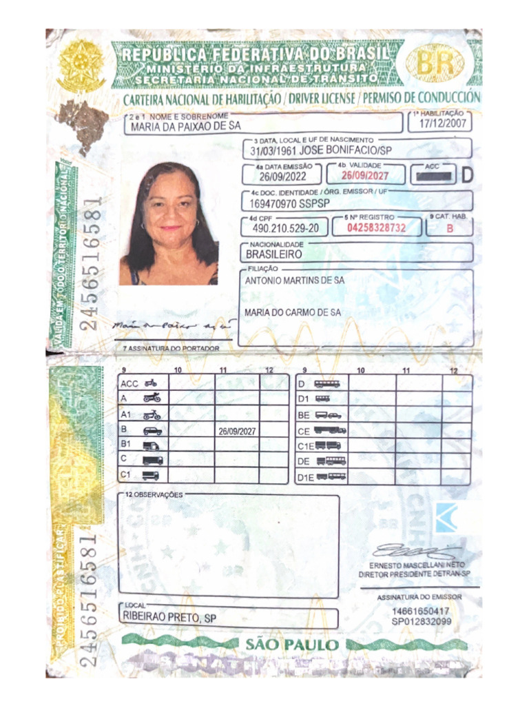 FOTO CNH COMPRADORA TITAN 160 S | PDF