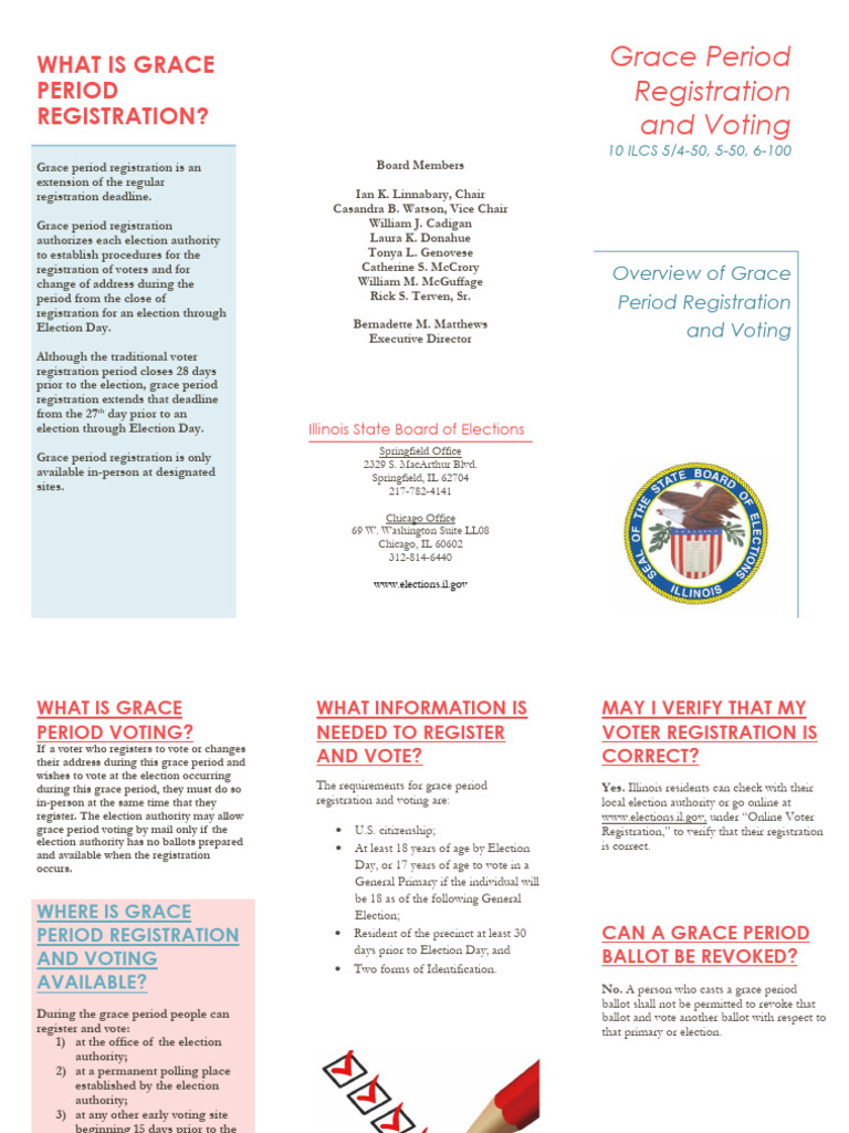 Understanding Grace Period Registration | PDF | Elections | Early Voting