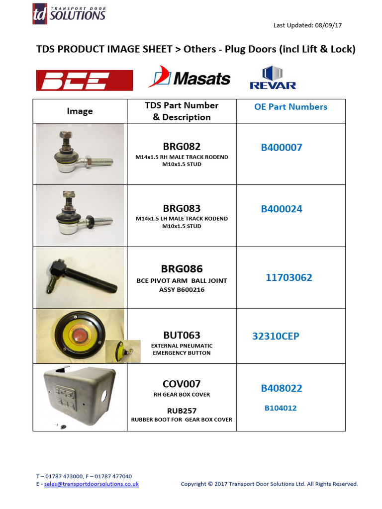 Others-Plug-Doors | PDF | Manufactured Goods | Mechanical Engineering