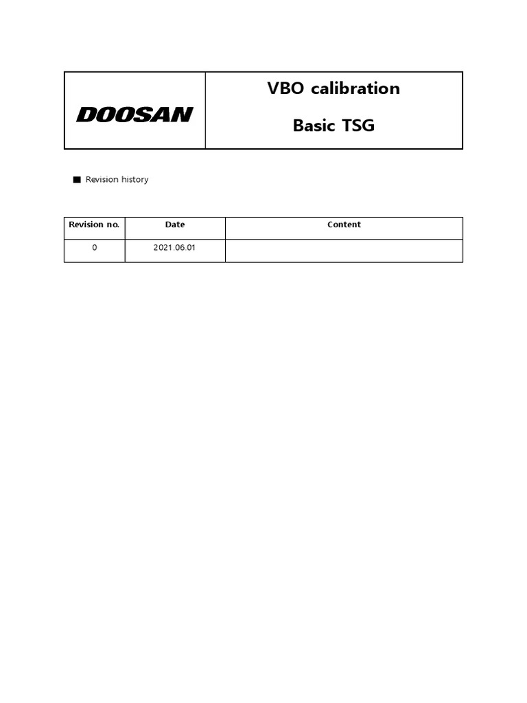 VBO Calibration - Basic TSG | PDF | Pressure Measurement | Voltage