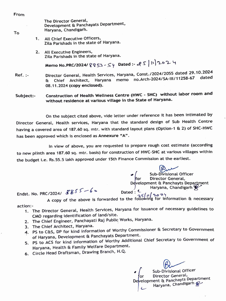 Health SHC New Standard Drawing | PDF