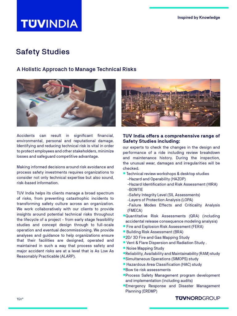 Safety_Studies | PDF | Risk | Risk Assessment