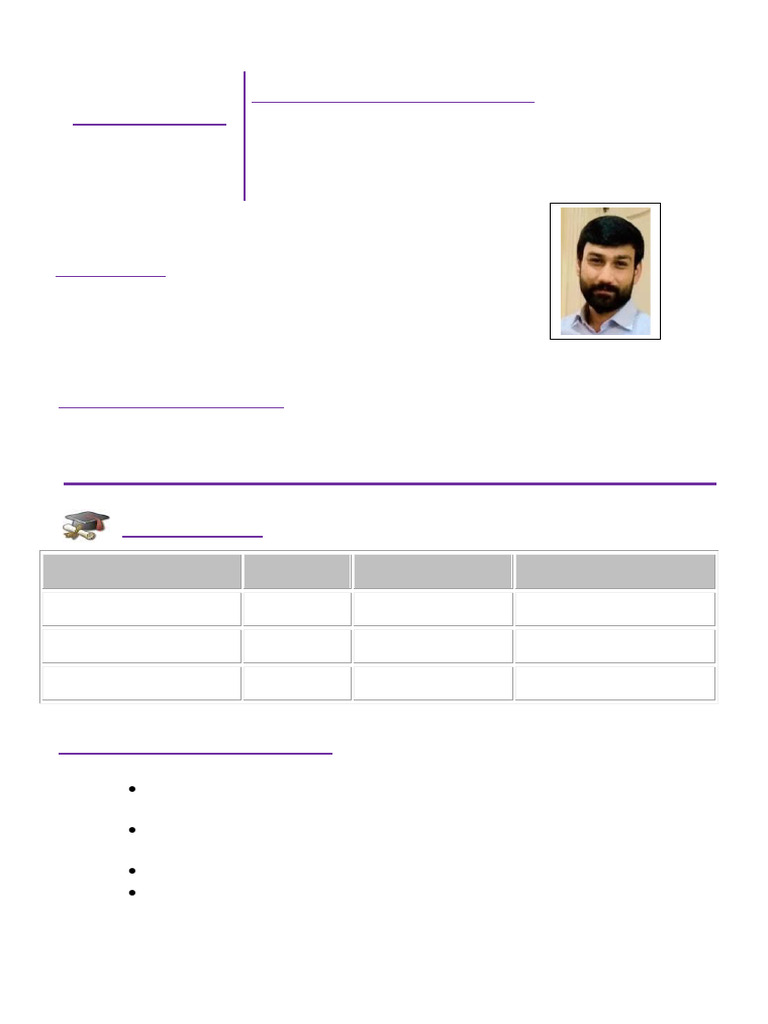 Ahmad CV | PDF