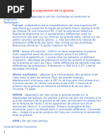 Techniques IRM : FLAIR, STIR, FATSAT | PDF | Imagerie par résonance ...