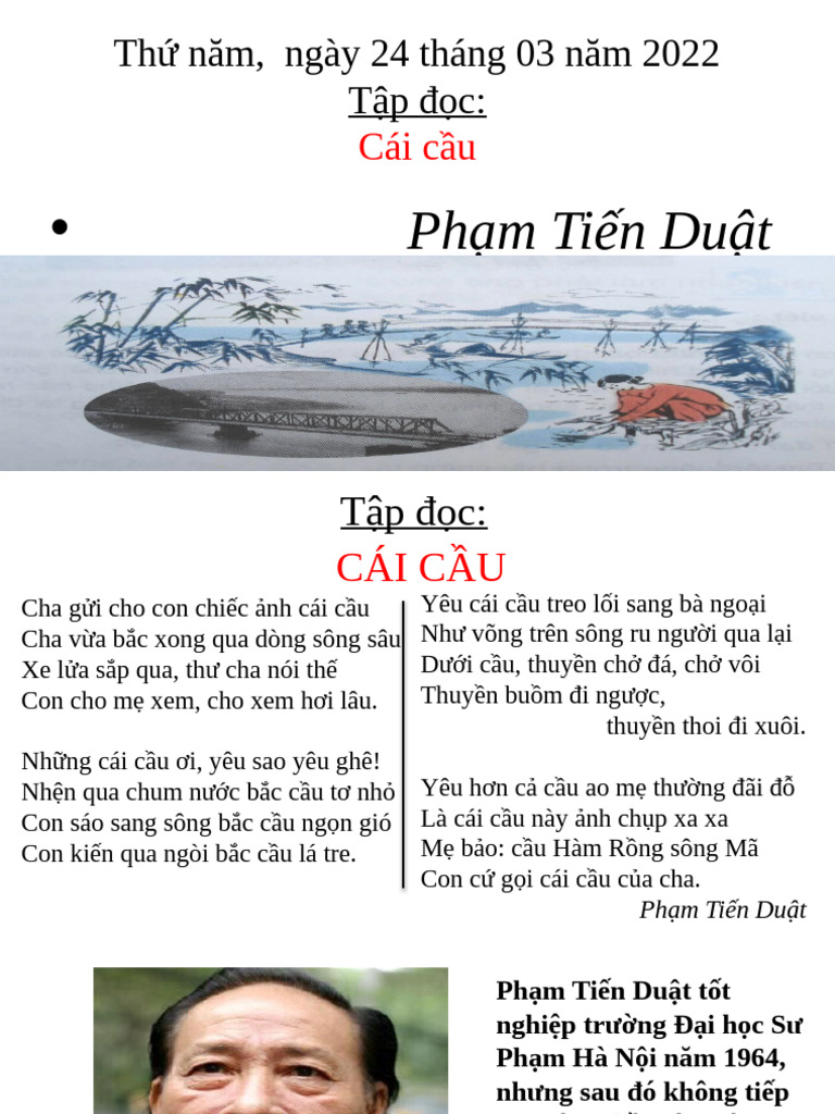 Tuan 22 Cai cau (3) | PDF
