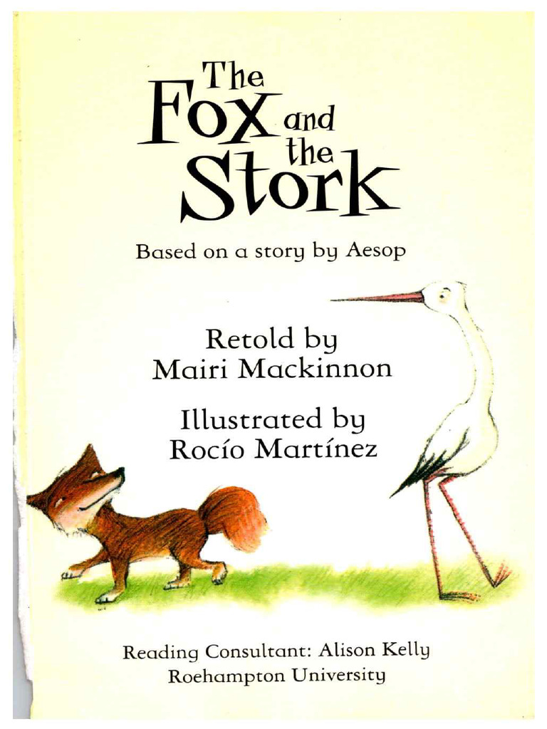 UsborneFirst 1 The Fox and The Stork | PDF
