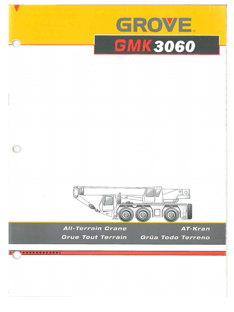 Manual GMK 3060 60 T Grove Ok | PDF