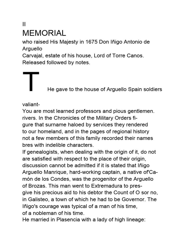 House of Arguello | PDF